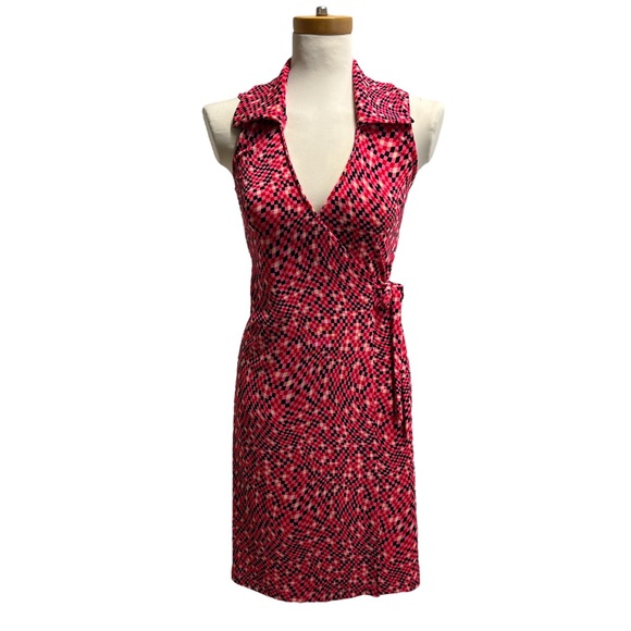 Rampage | Dresses | Vintage Rampage Checkered Collared Wrap Dress ...